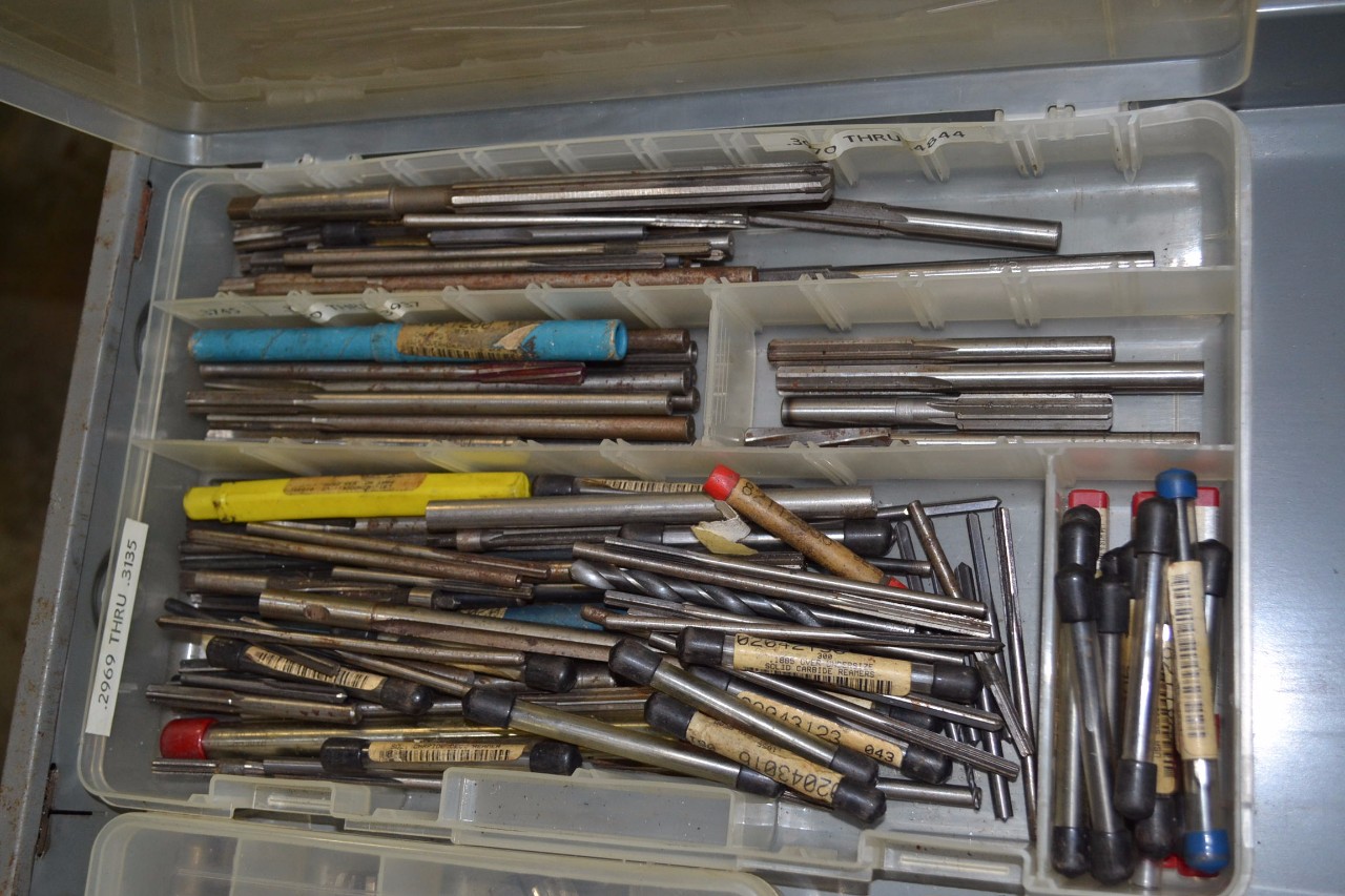 CONTENTS OF SHELVES - CONTENTS ONLY - ASSORTED TOOLING W/O DRAWER For ...