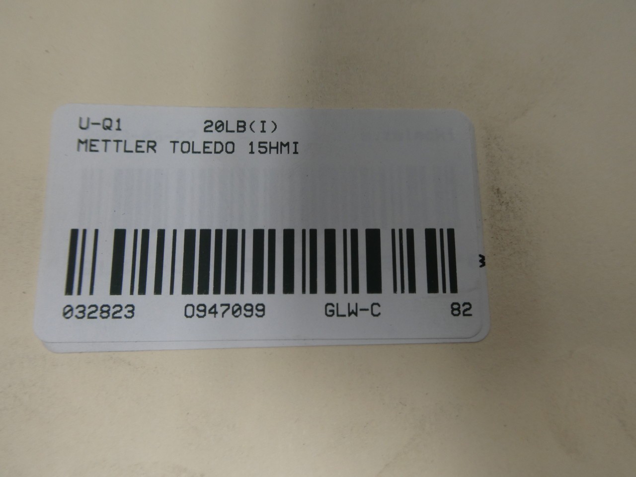 METTLER TOLEDO 15HMI HI-SPEED 15IN TOUCH SCREEN OPERATOR INTERFACE