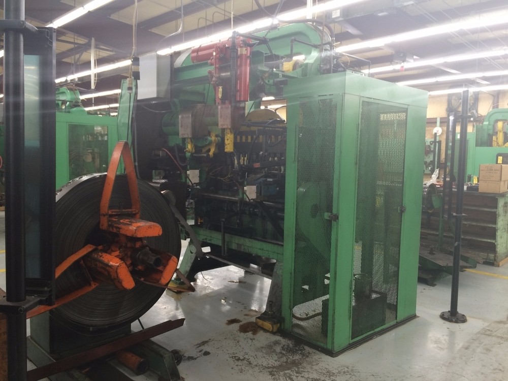 Bliss 12 Station Transfer Press 5012, Scrap Chopper, Roll Feed, 7.5 ...