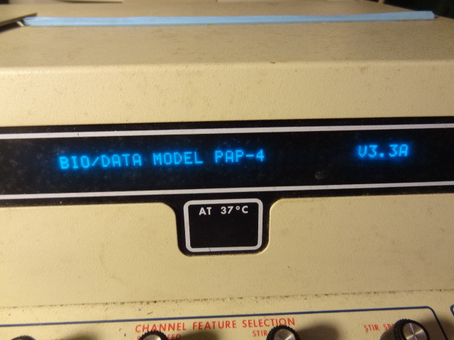 Bio Data Corporation PAP-4 Platelet Aggregation Profiler For Sale | Aucto