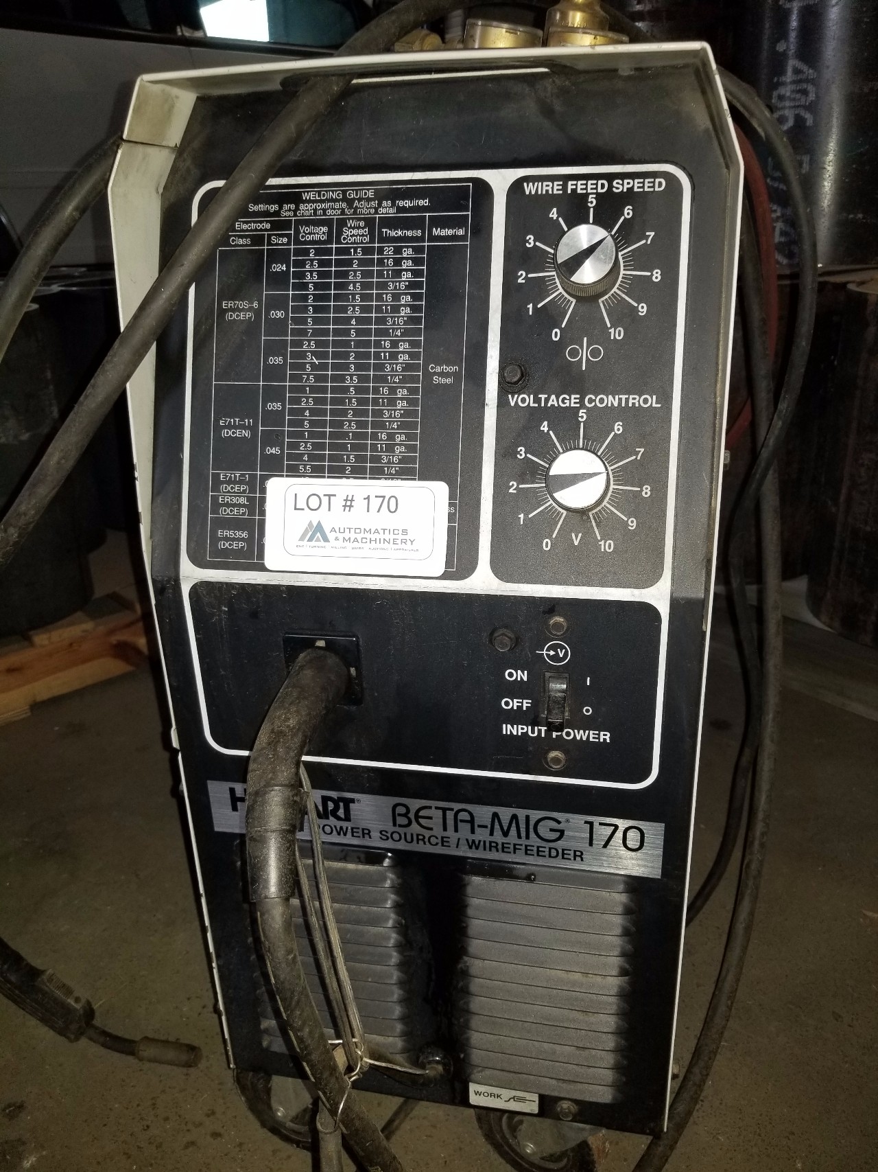 Hobart Beta-Mig 170 Wirefeed Mig Welder For Sale | Aucto