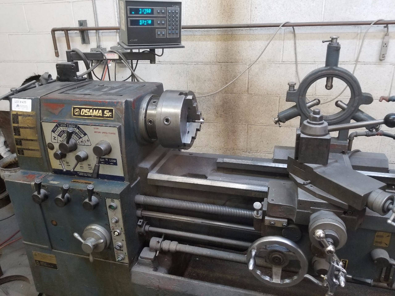 Osama SR SJ-1760G Manual Lathe