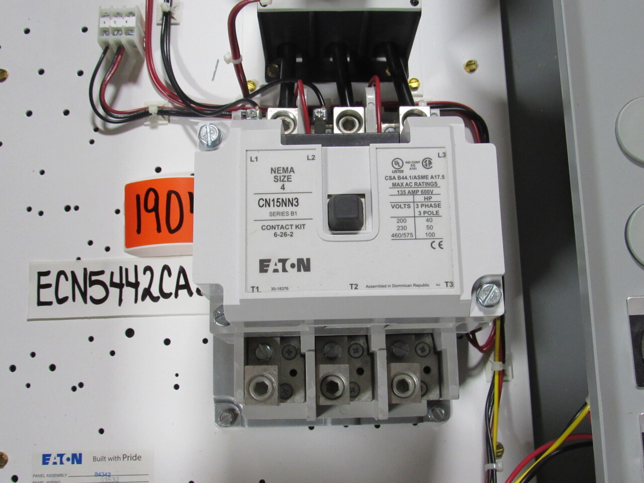 Eaton Panel w/ Fused Disconnect