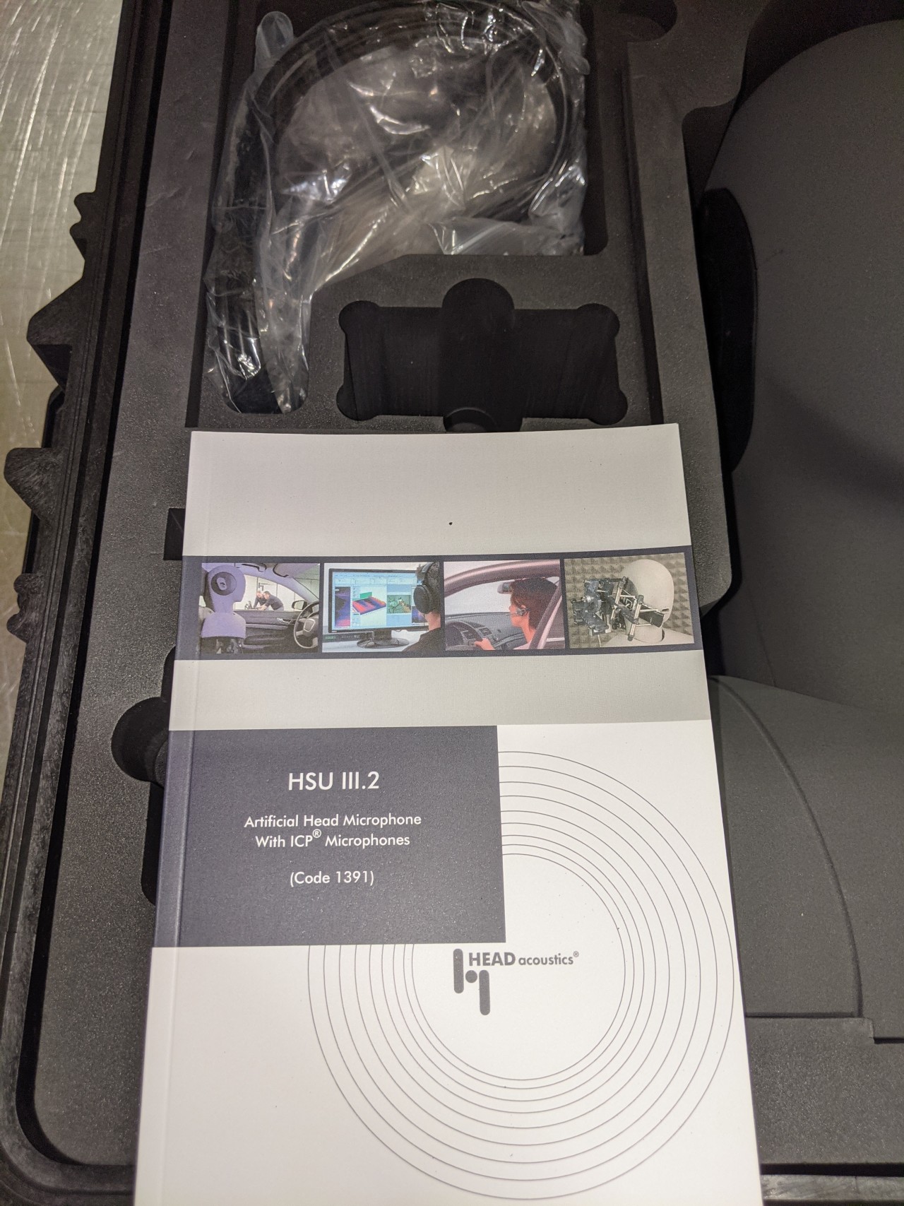 Head Acoustics HSU III.2 Artifical Head Microphone with ICP Microphones