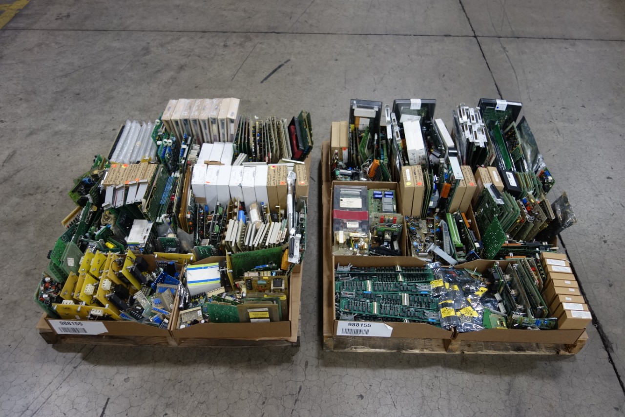 2 PALLETS OF ASSORTED PCB CIRCUIT BOARDS For Sale | Aucto