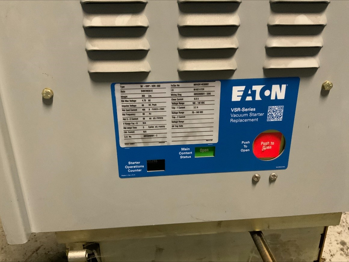 Eaton VR Series Vacuum Circuit Breaker For Sale | Aucto