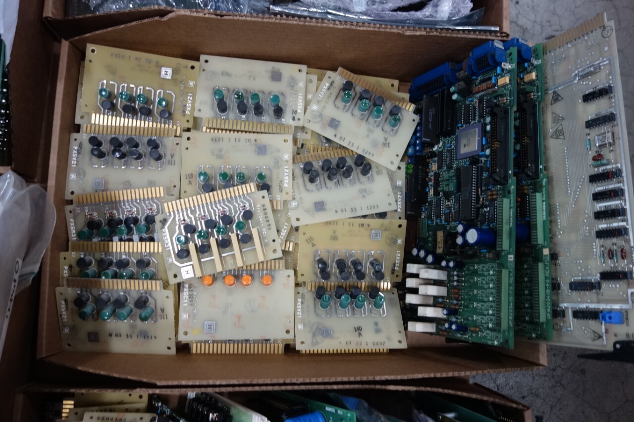 2 PALLETS OF ASSORTED PCB CIRCUIT BOARDS