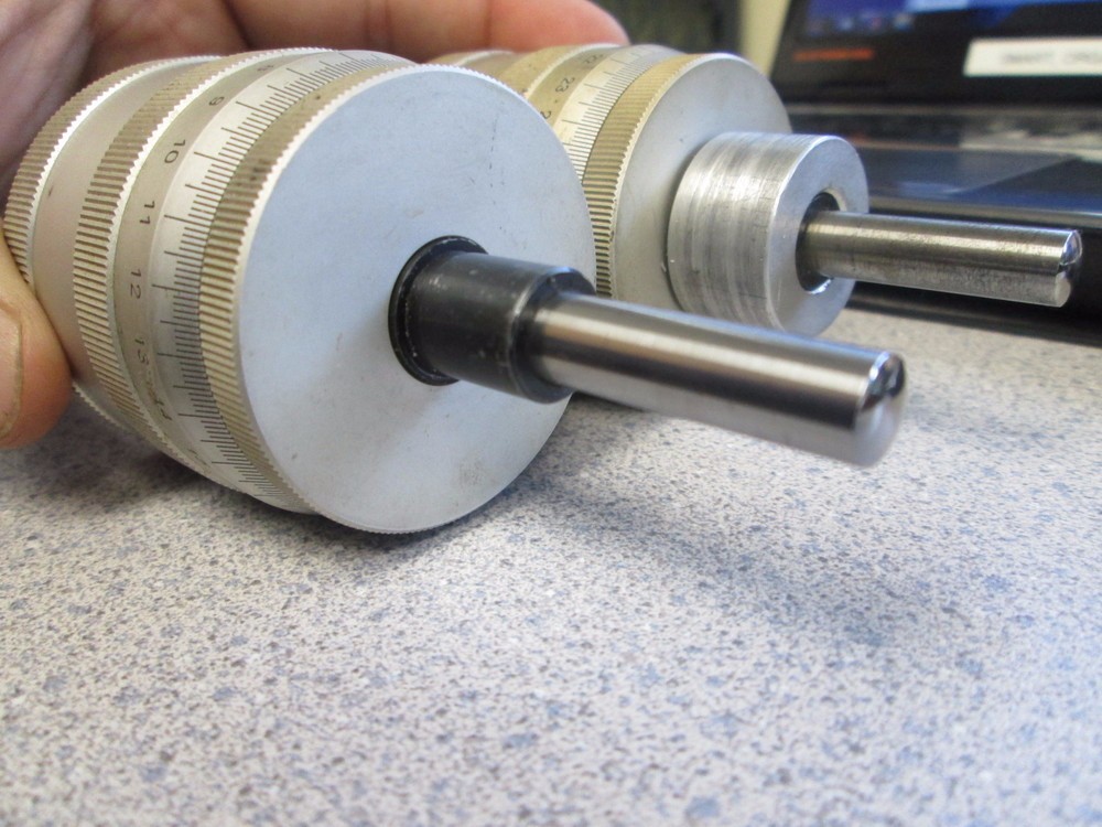Mitutoyo X & Y Axis .0001 Graduation Comparator Micrometer Heads