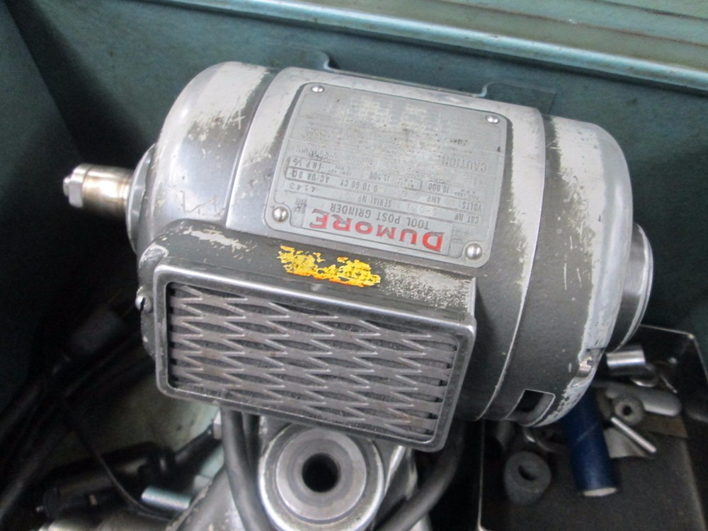 Dumore Catalog No 5-021 1/2Hp 10K Full Load Rpm 115V 1Ph Tool Post Grinder