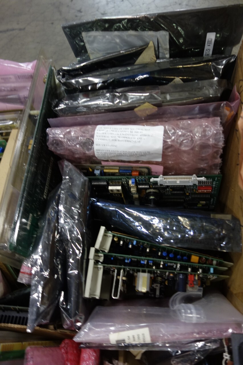 2 PALLETS OF ASSORTED PCB CIRCUIT BOARDS