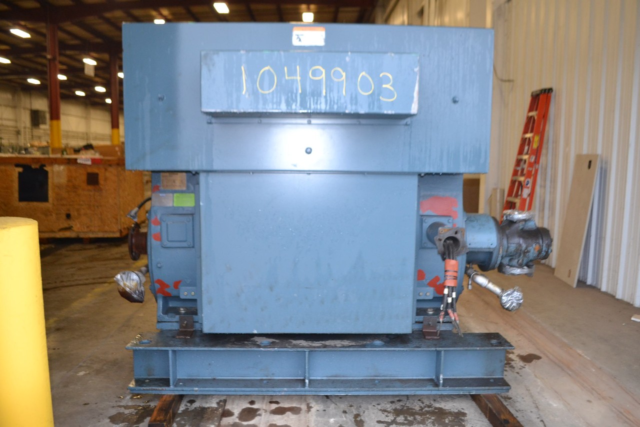 SIEMENS 3000 HP 4160-V INDUCTION MOTOR For Sale | Aucto