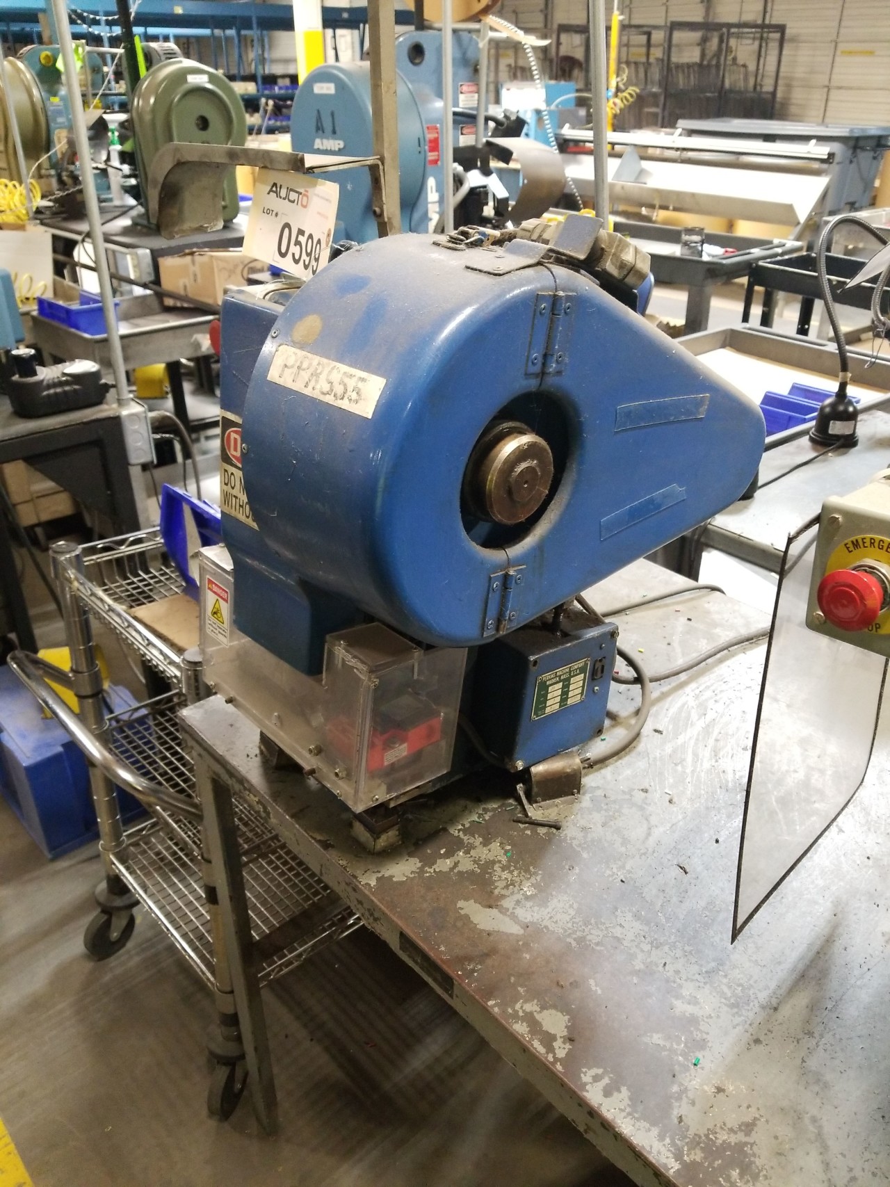 Perkins Machine Model JR Punch Press 3 Ton