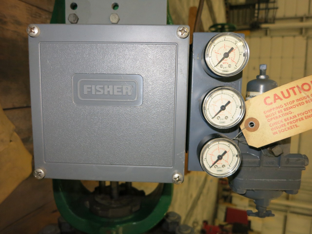 FISHER TYPE 667, E CAV III, 8IN, GLOBE, CONTROL VALVE