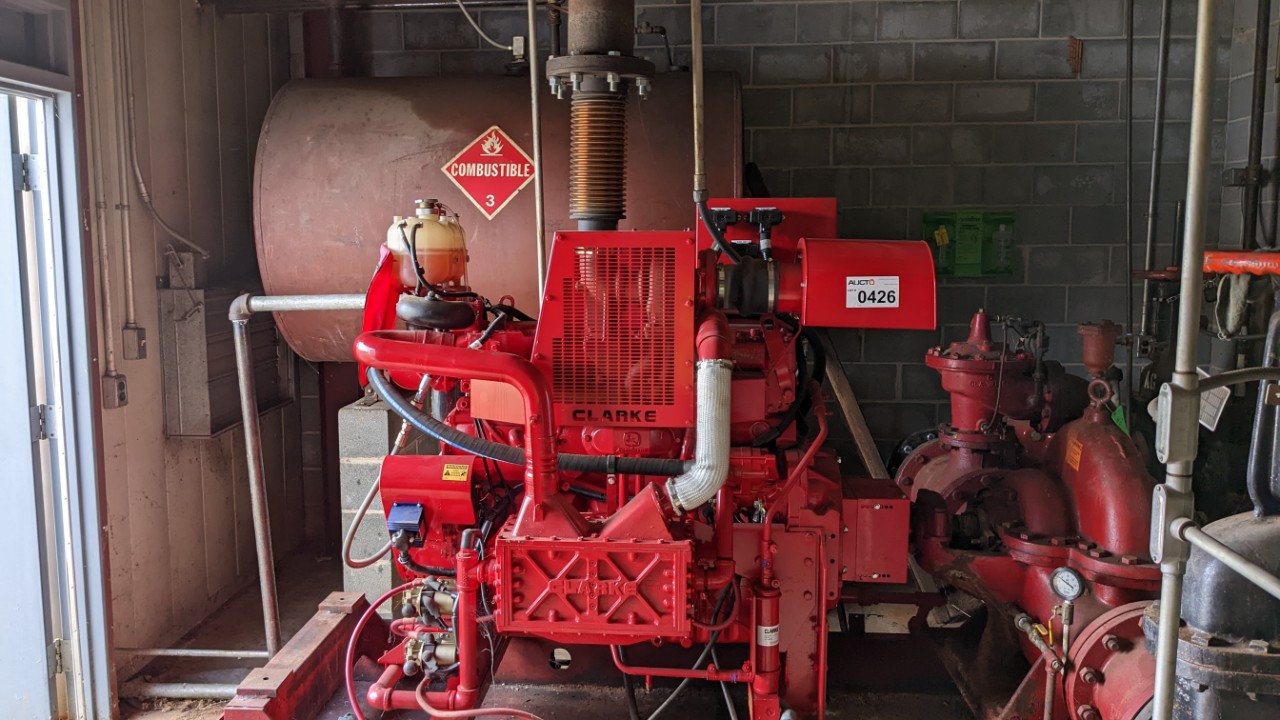 CLARKE FIRE PUMP SYSTEM