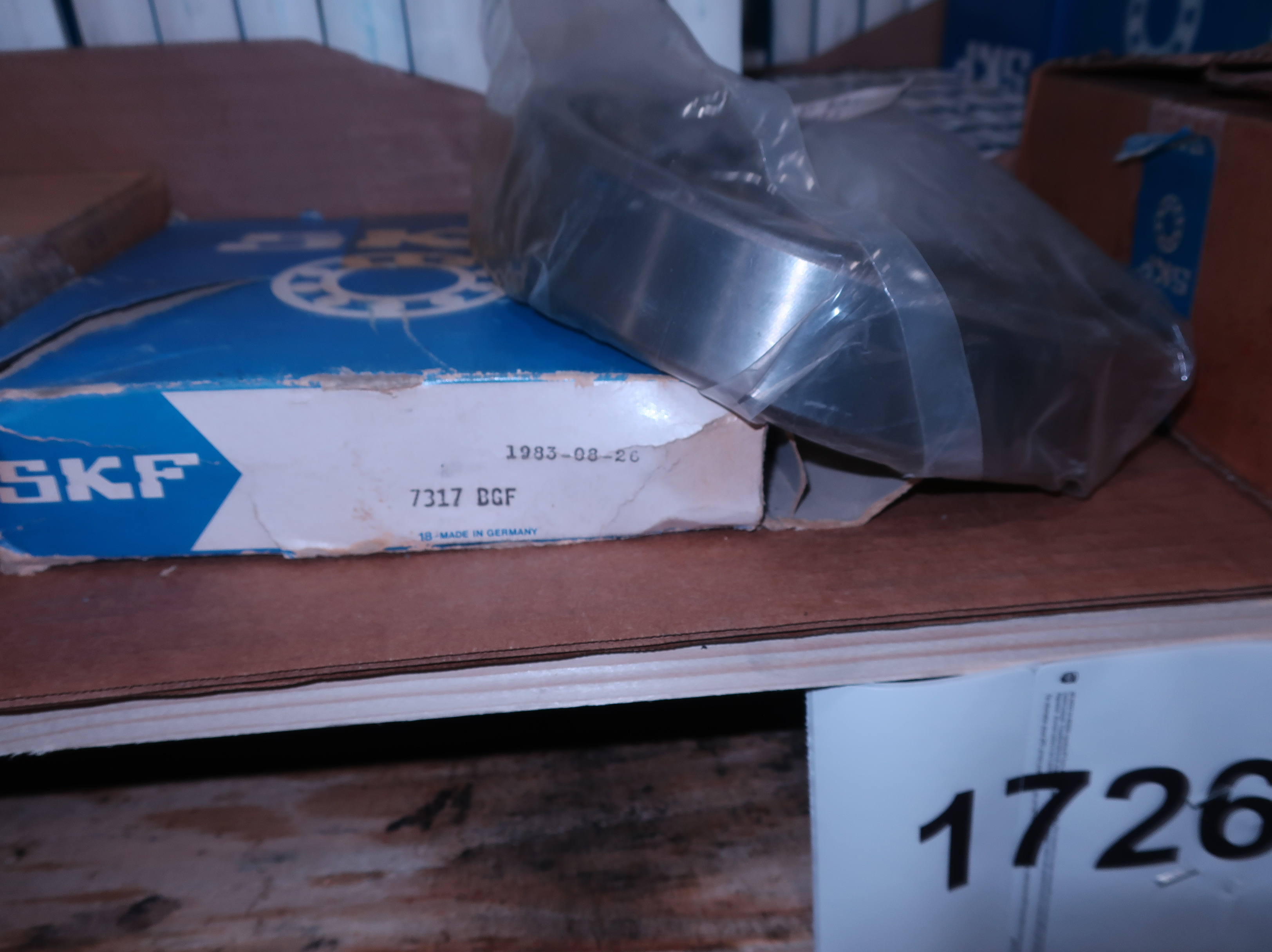 SKU 1726869 - PALLET OF ASSORTED SKF BALL BEARINGS For Sale | Aucto