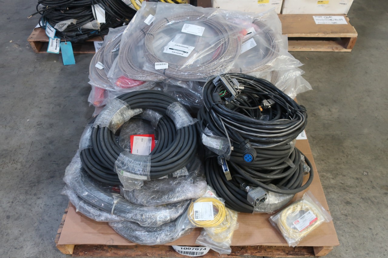 3 PALLETS OF ASSORTED CORDSET CABLES For Sale | Aucto