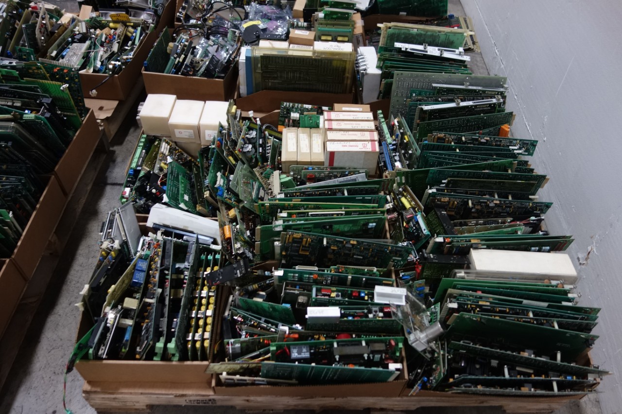 4 PALLETS OF ASSORTED PCB BOARDS