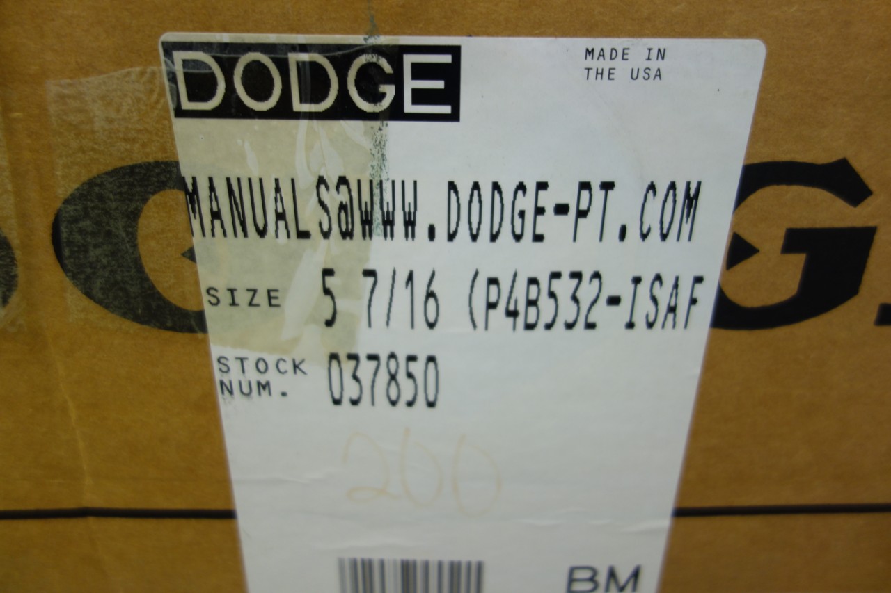 LOT OF 2 DODGE 532 SAF PILLOW BLOCK HOUSINGS For Sale | Aucto