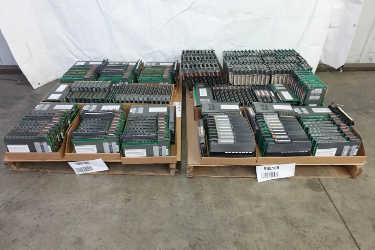 2 PALLETS OF A-B OUTPUT/INPUT MODULES