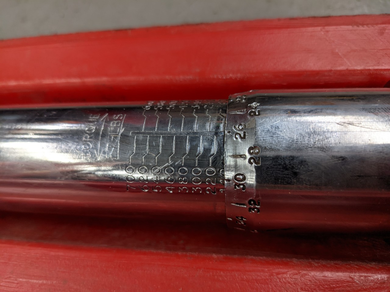 Proto Ratcheting Head Micrometer Torque Wrench