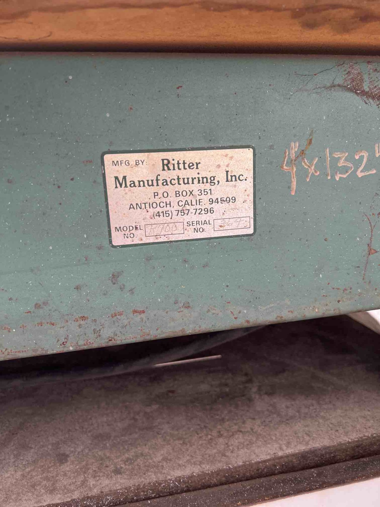 Ritter R-700 Edge Sander Machine