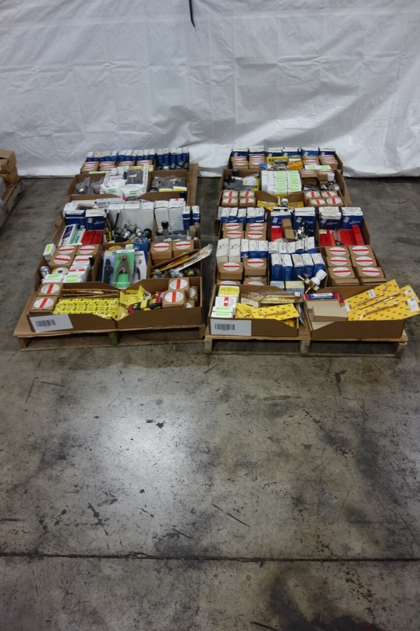4 PALLETS OF ASSORTED WELDING TOOLS AND SUPPLIES