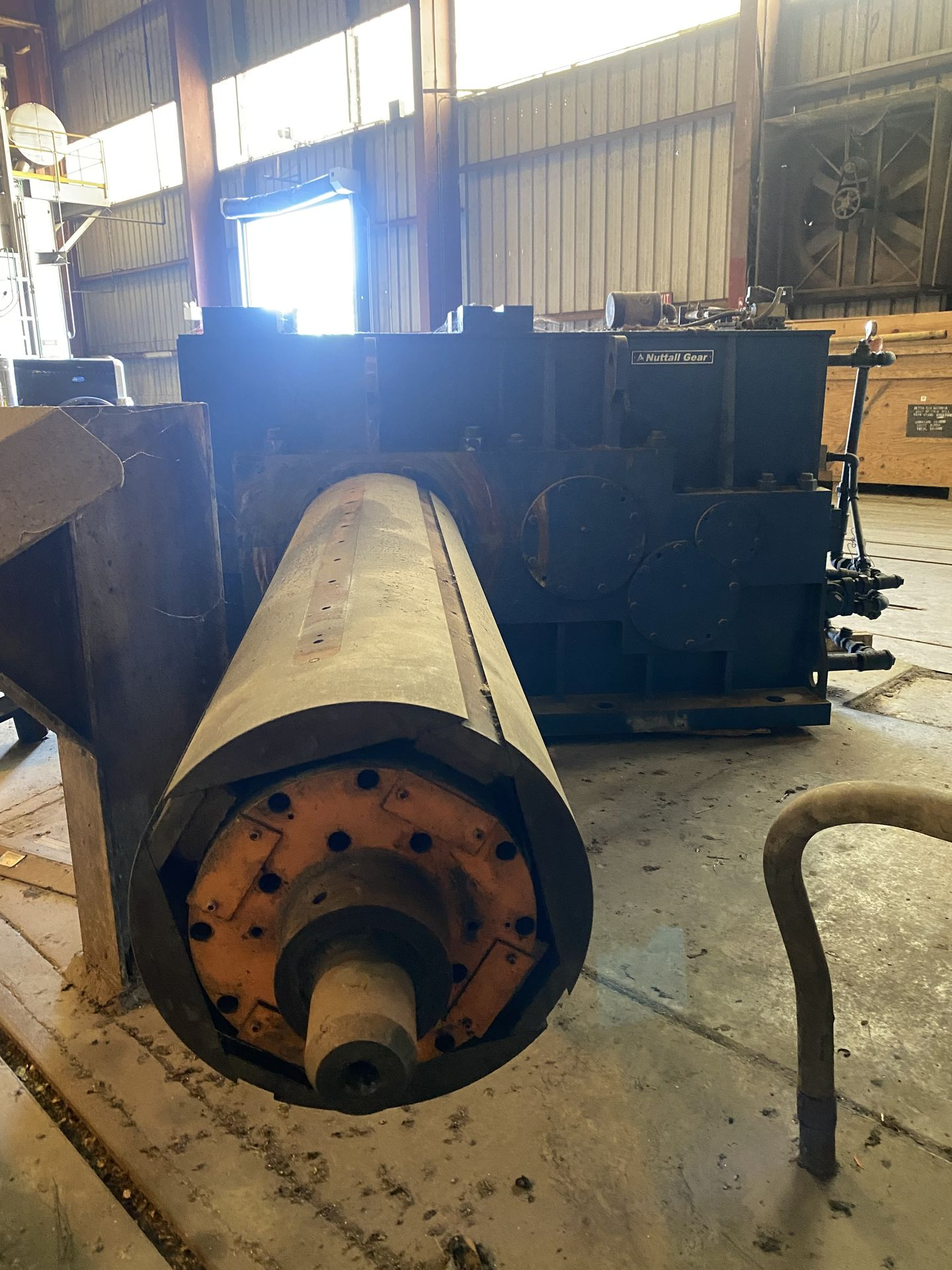 NUTTALL 2S030R GEARBOX WITH MANDRILL