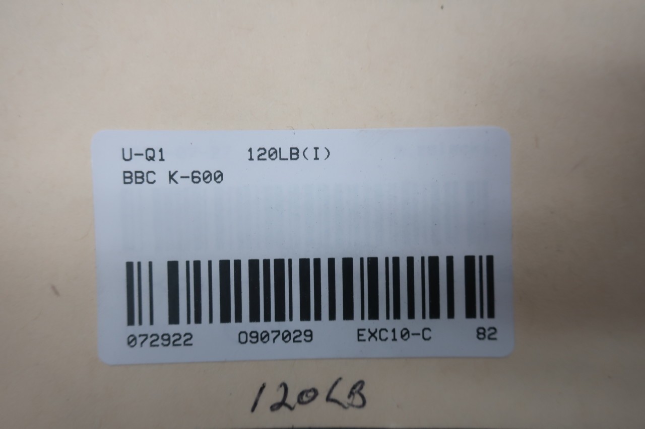 BBC K-600 ITE K-LINE 600A AMP 600V-AC AIR CIRCUIT BREAKER