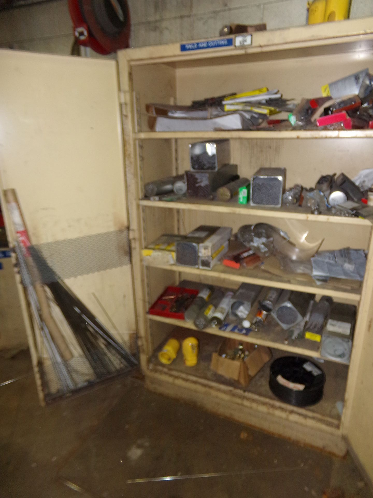 Contents of Welding Locker