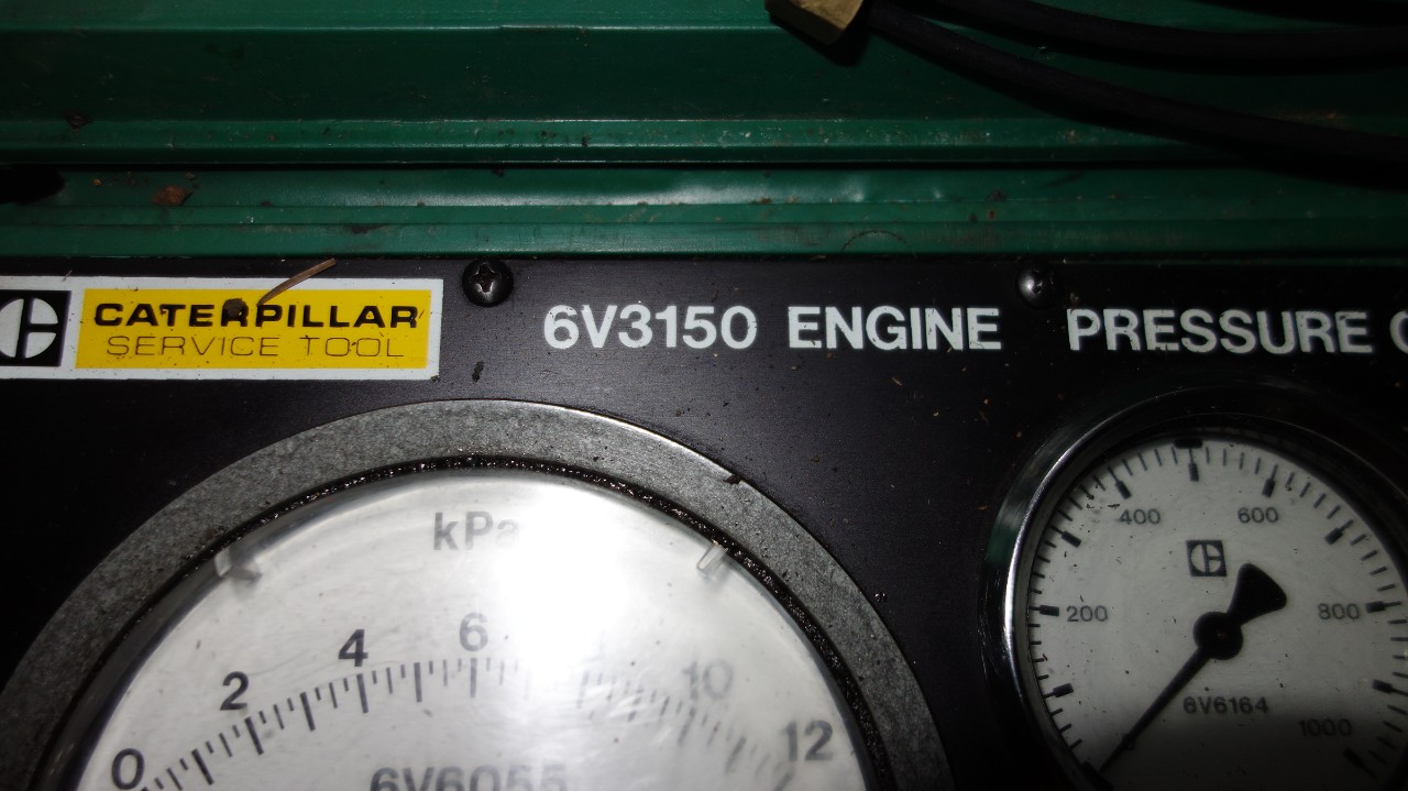 CATERPILLAR 6V150 ENGINE PRESSURE TEST KIT