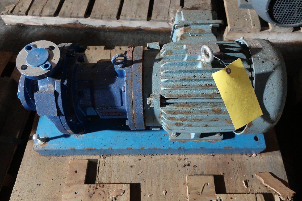 JOHN BROOKS TRUFLO MAP.1.5X1-6 1X1.50 7.5HP STAINLESS CENTRIFUGAL PUMP
