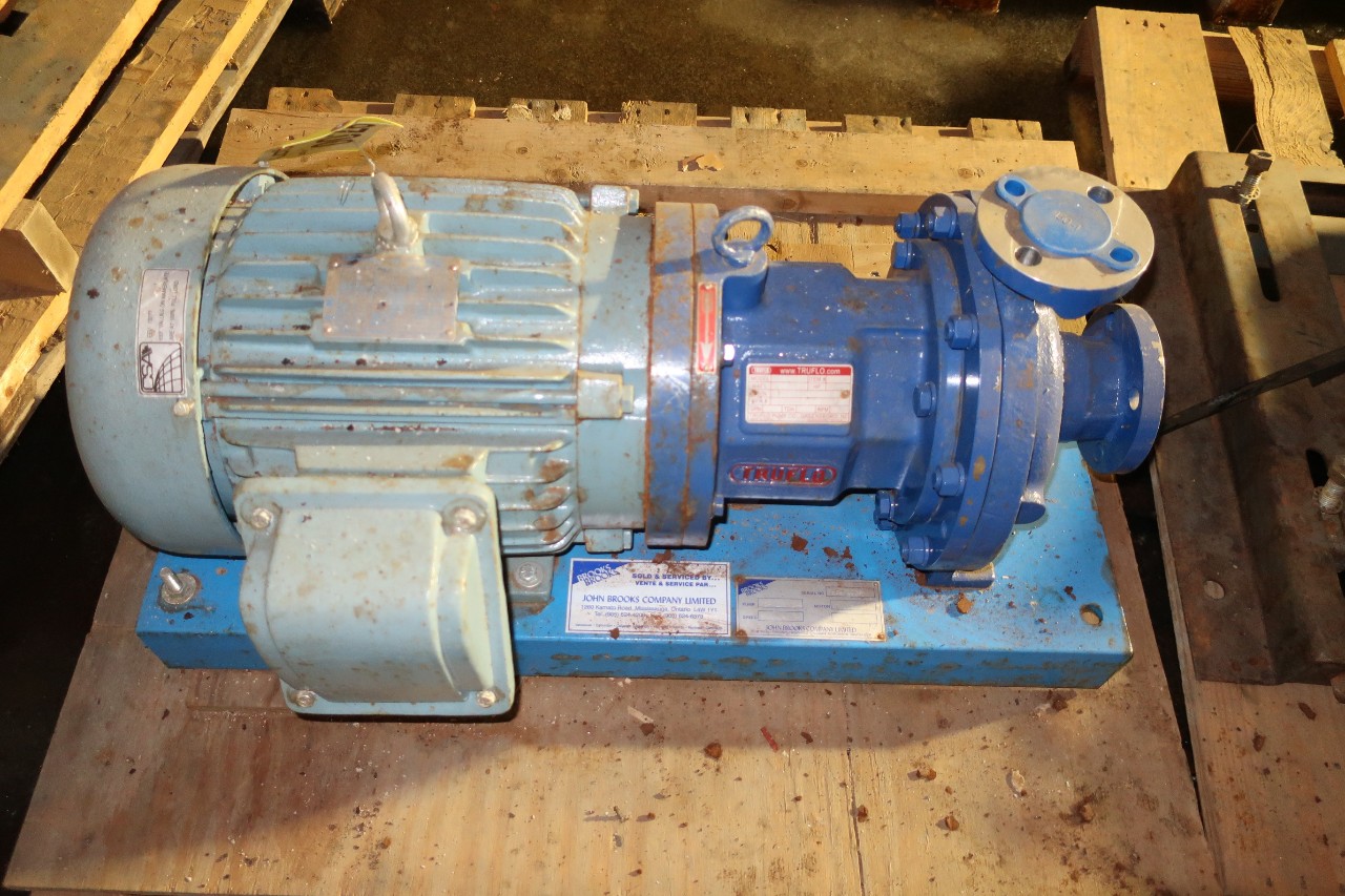JOHN BROOKS TRUFLO MAP.1.5X1-6 1X1.50 7.5HP STAINLESS CENTRIFUGAL PUMP