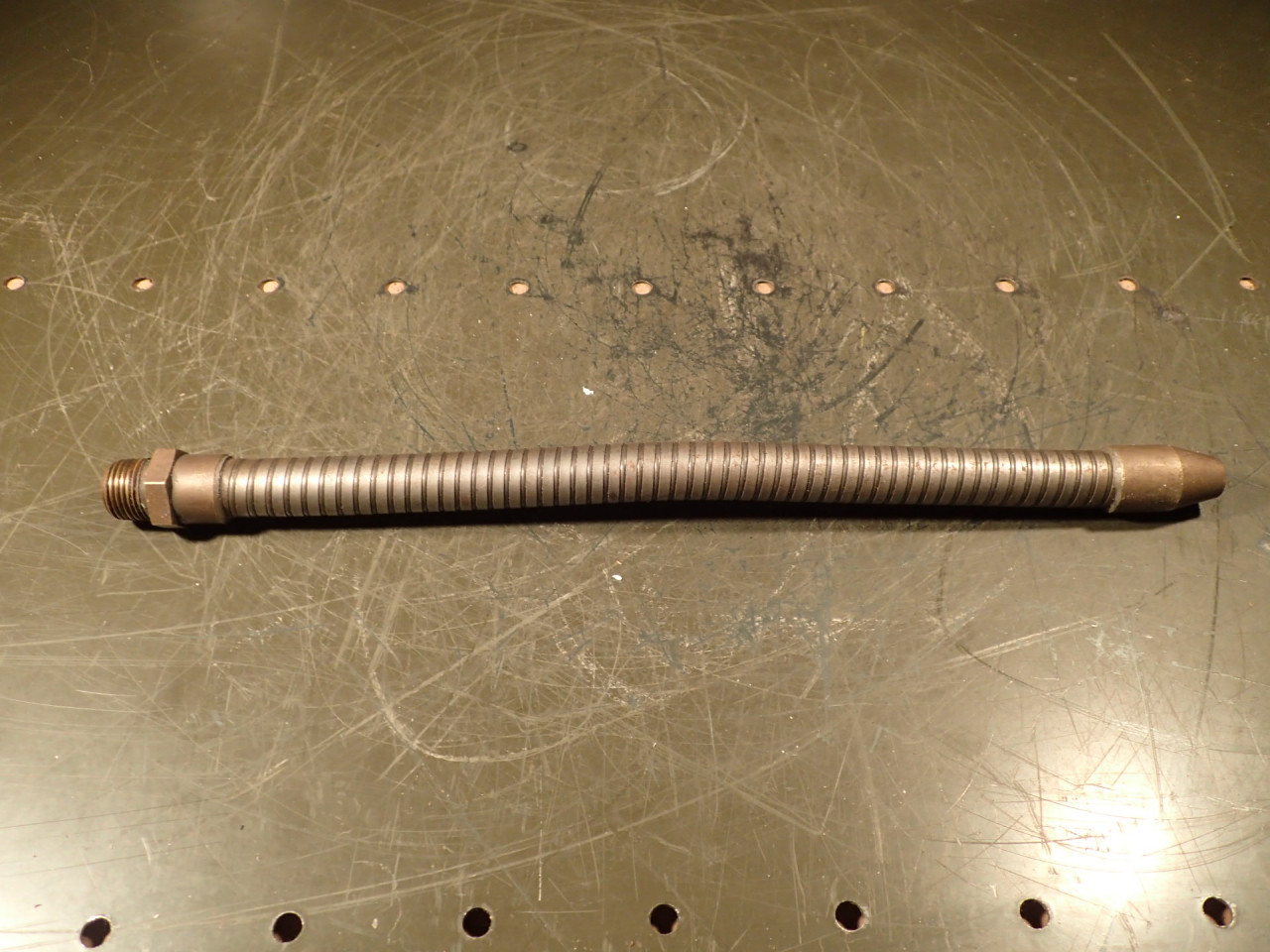 15" Long Machinist CNC Mill Milling Flexible Coolant Nozzle 1/2" NPT Thread