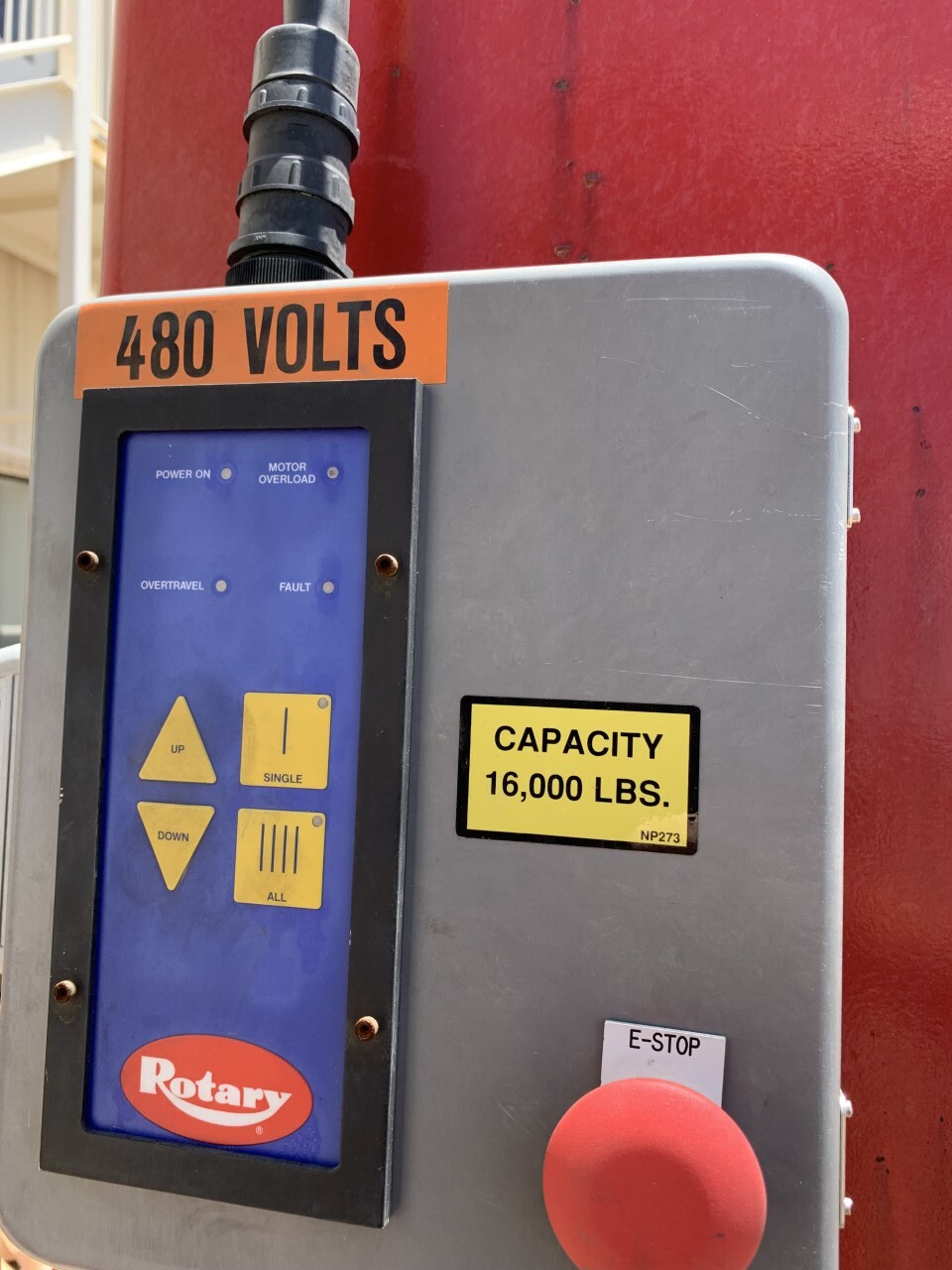 Rotary Lift four post mobile column lift and jack stands