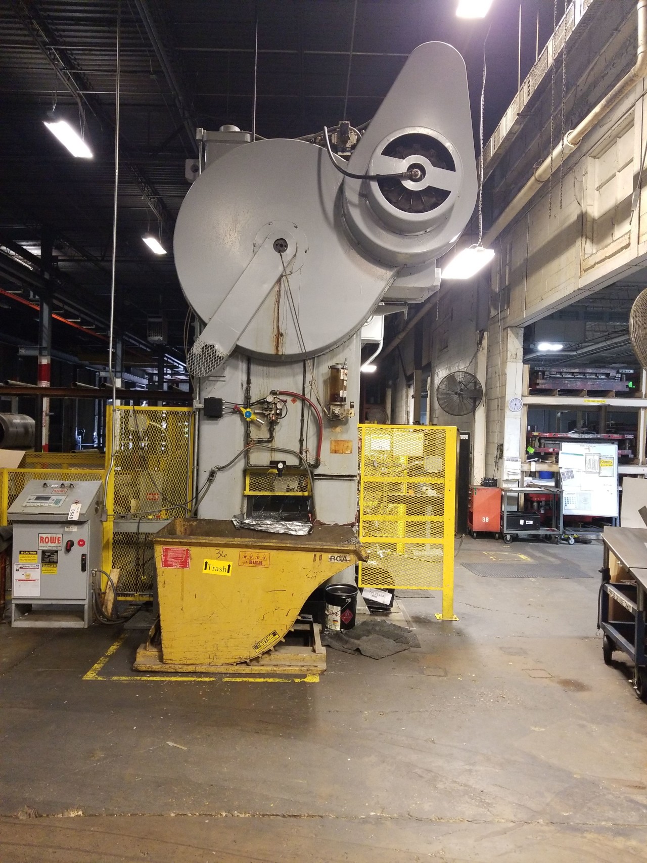 Niagara SC2-300-120-6 Mechanical Straight Side Press 300 Ton