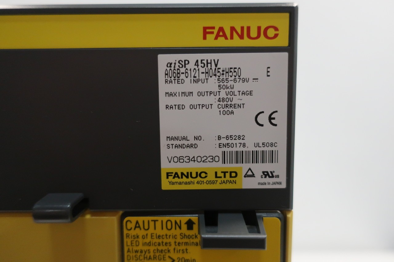 LOT OF 2 FANUC A06B-6121-H045#H550 SPINDLE AMPLIFIER MODULES For Sale | Aucto