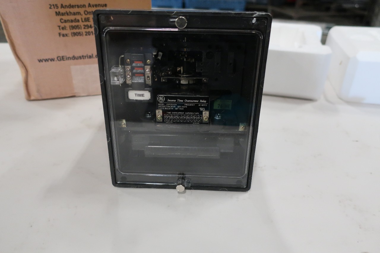 GE INVERSE TIME OVERCURRENT RELAY 12IFC51A2A