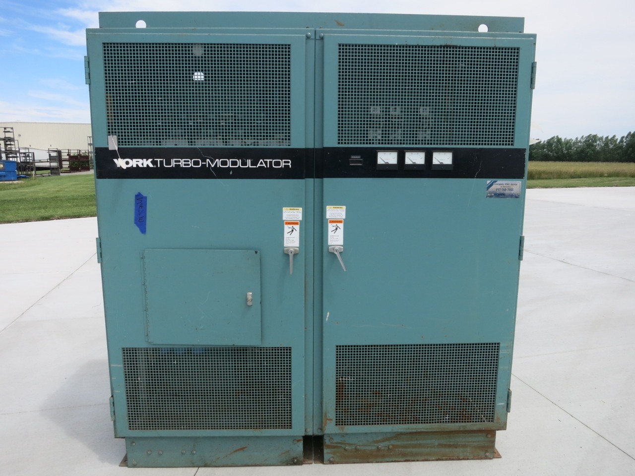 YORK TURBO LIQUID CHILLING SYSTEM MODEL# YT B2 C3 B2-CGDTM For Sale | Aucto