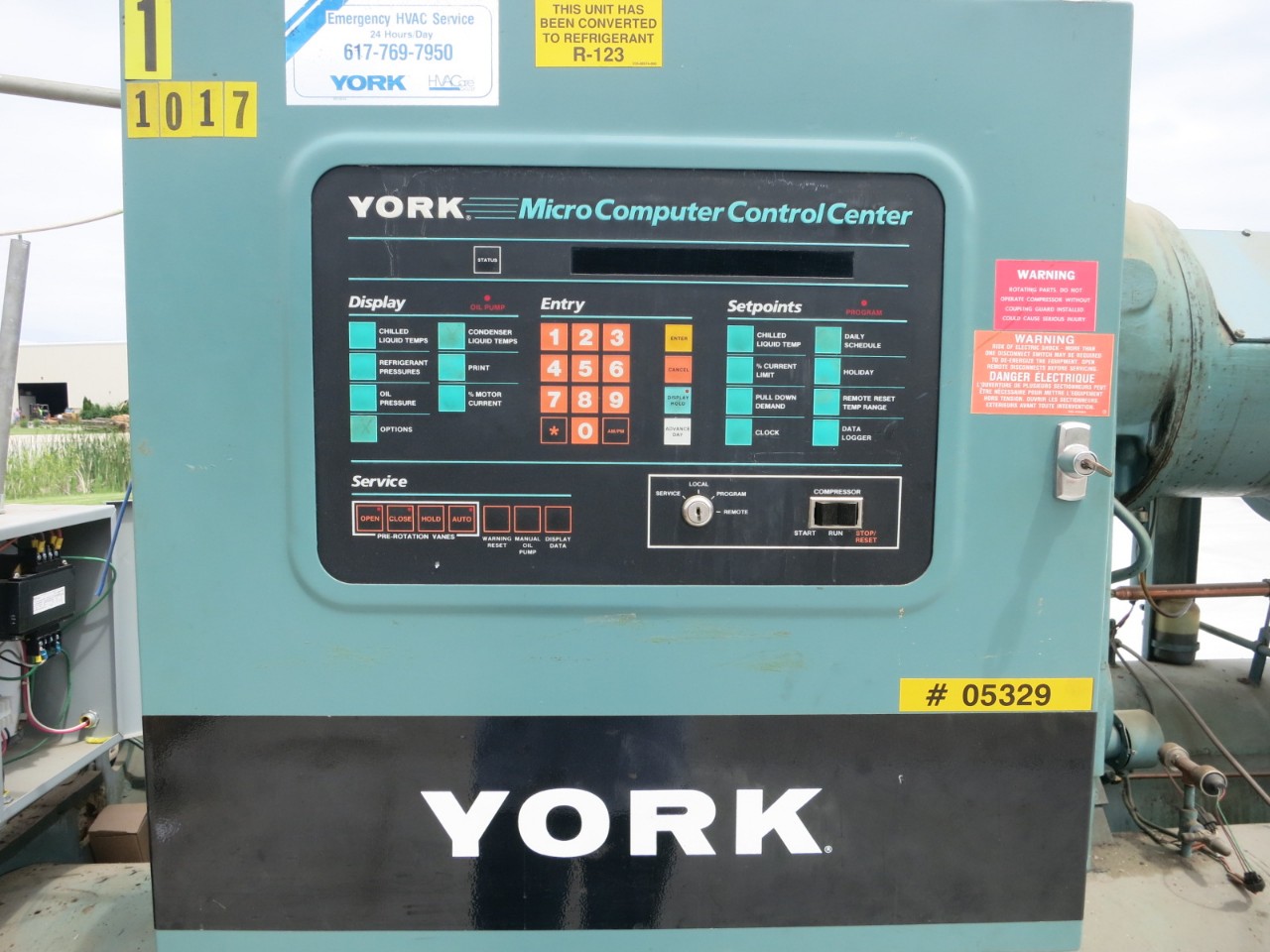 YORK TURBO LIQUID CHILLING SYSTEM MODEL# YT B2 C3 B2-CGDTM For Sale | Aucto