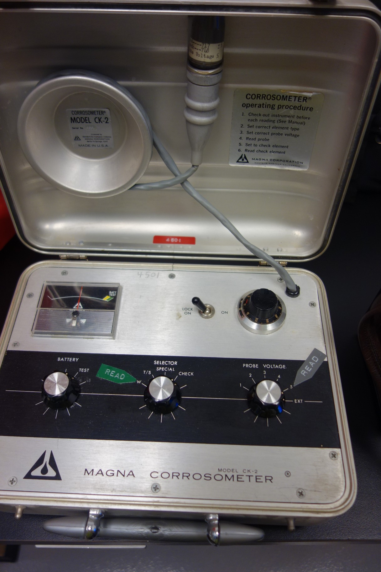 Magna CK-2 Corrosometer with Rohrback Cosasco CK-3 Corrosometer For ...