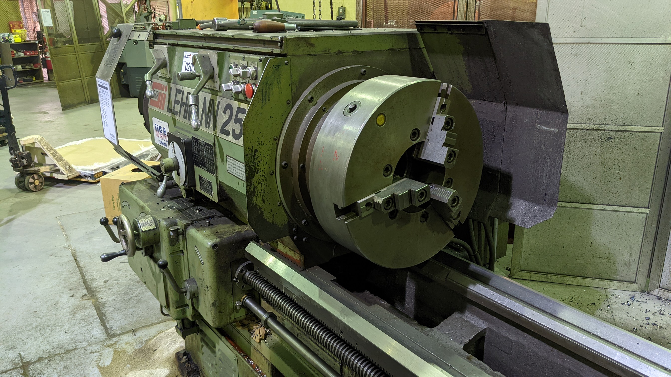 LEHMANN METAL LATHE MACHINE