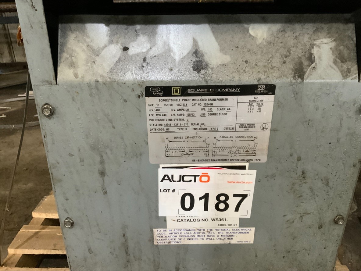 Square D Pad Mounted Transformer