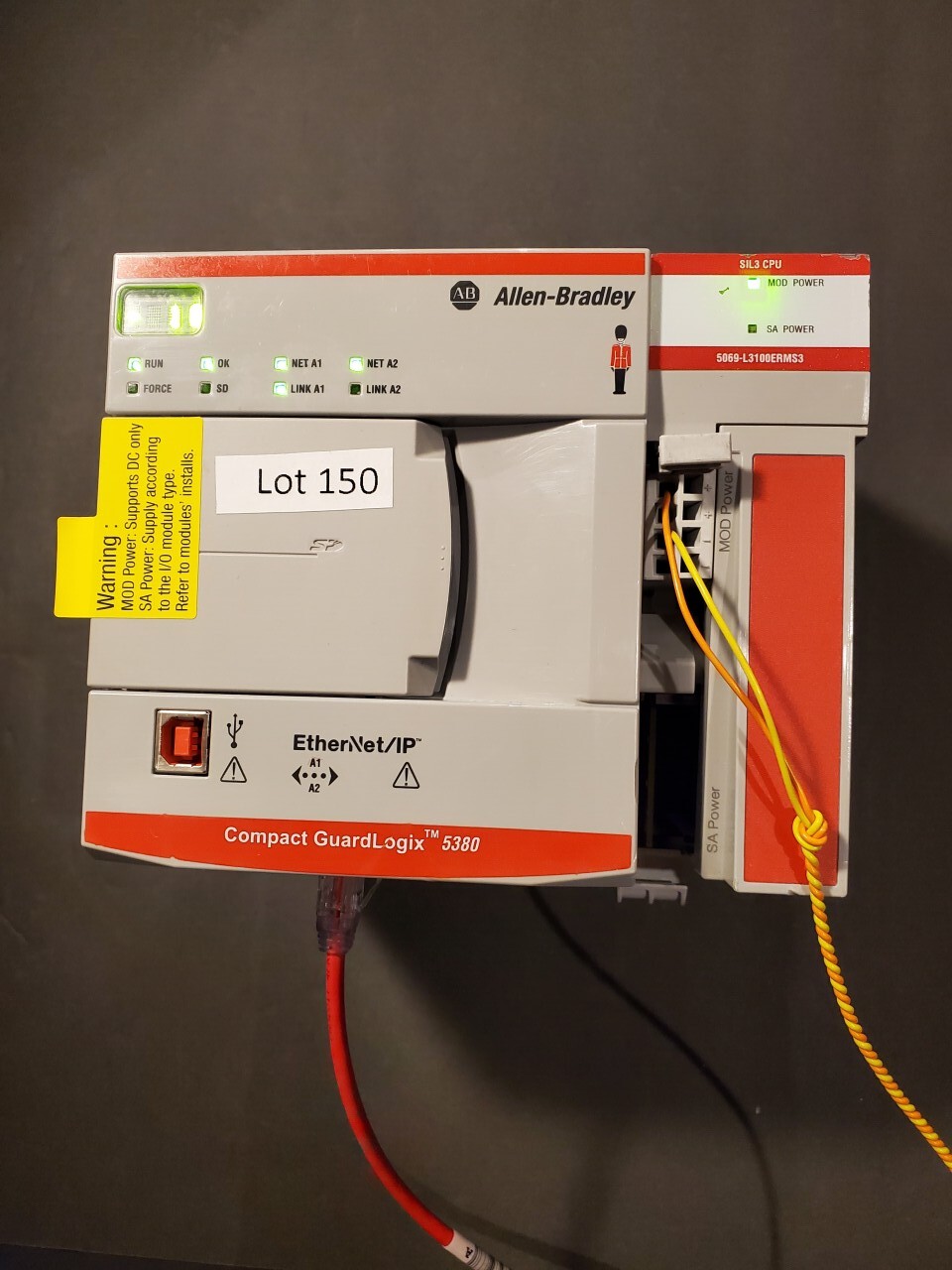 Allen Bradley CompactLogix 5069-L3100ERMS3 For Sale | Aucto