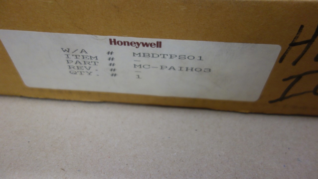 HONEYWELL MC-PAIH03 HIGH LEVEL INPUT PROCESSOR MODULE