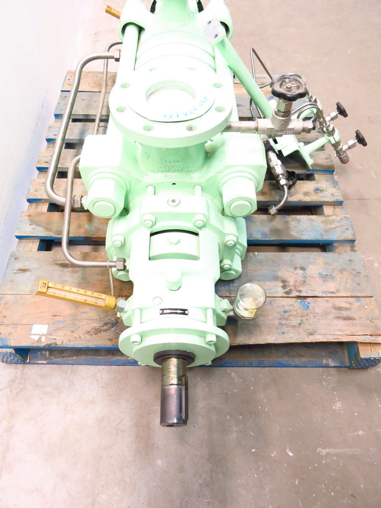 SULZER MC 50-220/8 8-STAGE HIGH PRESSURE 2X4 4 IN 2 IN MULTI STAGE PUMP ...