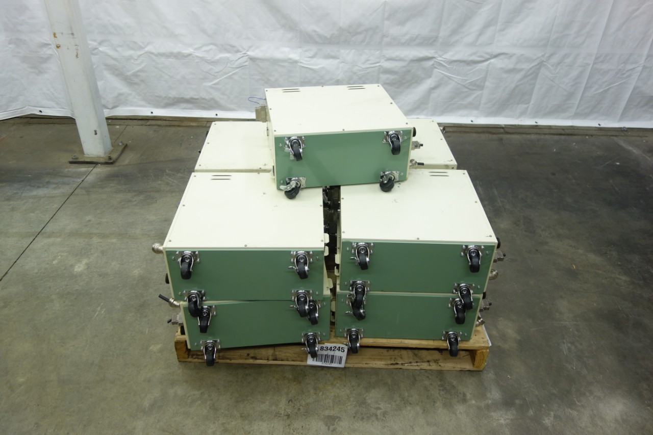 PALLET OF NITOMAN RC5000 ROBOT CONTROLLERS