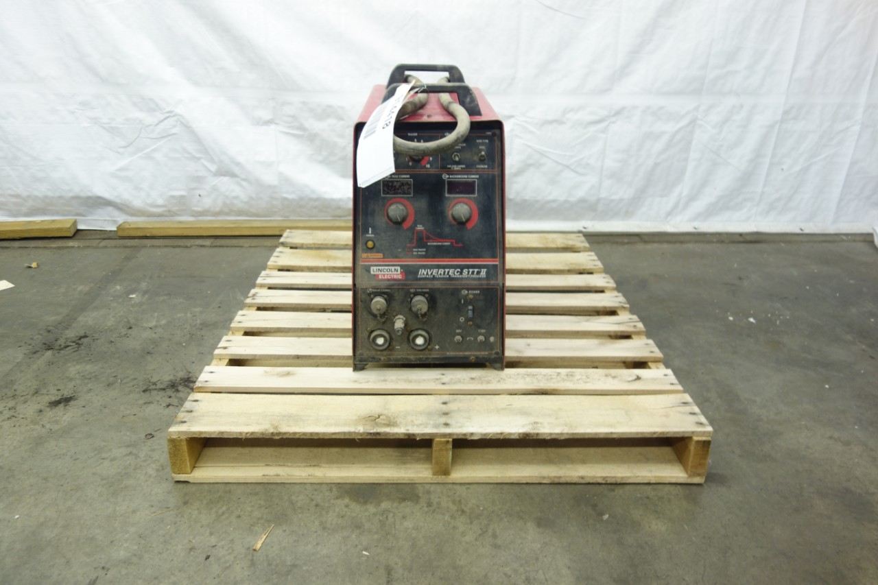 LINCOLN ELECTRIC INVERTEC STT II SURFACE TENSION TRANSFER WELDER