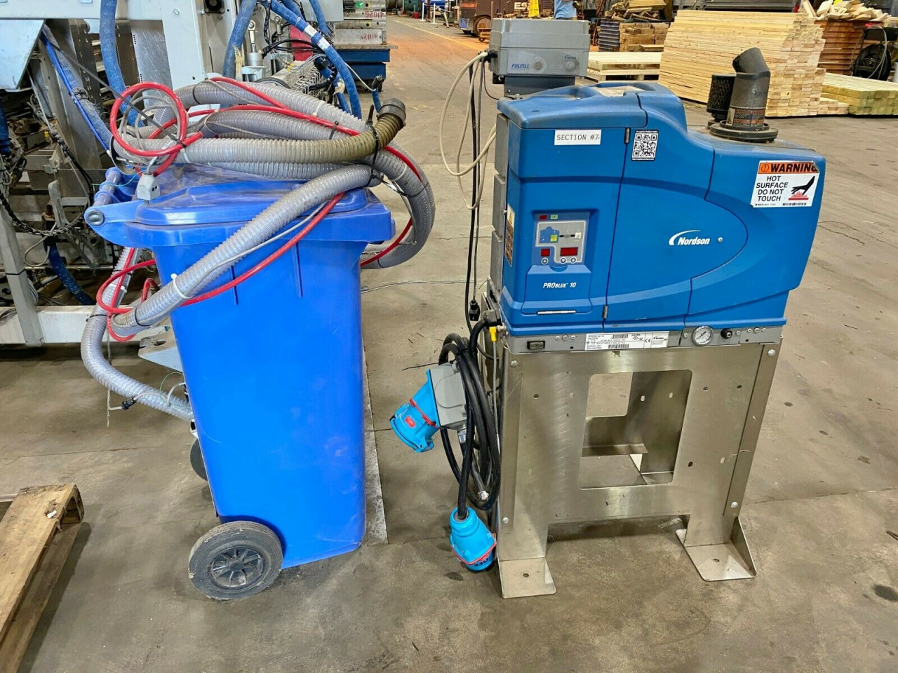 NORDSON 1022236 PROBLUE 10 HOT MELT GLUE ADHESIVE DISPENSER For Sale ...