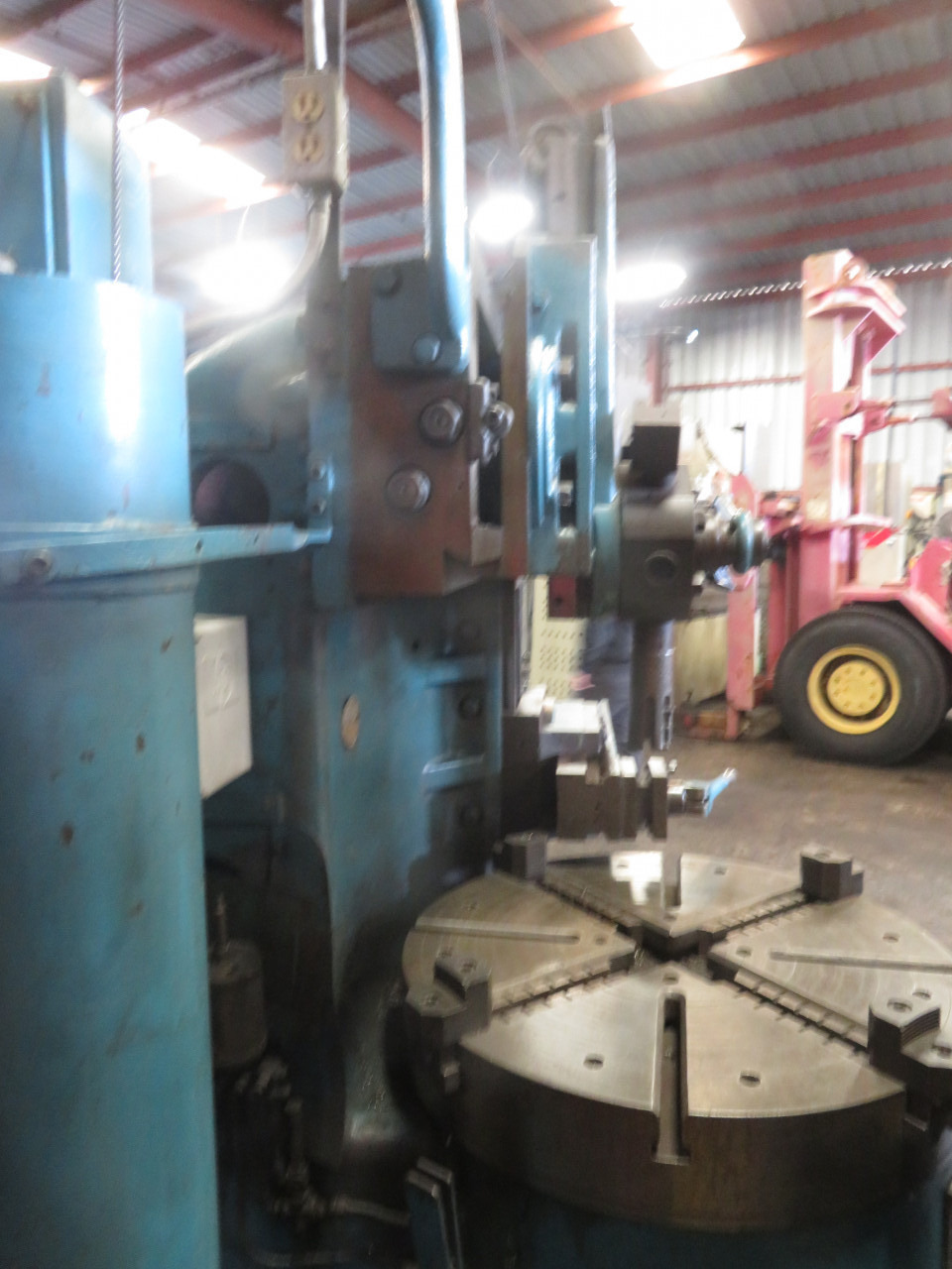 Rogers Model IT 36 Inch Turret Lathe with Side head and 5 position Turret