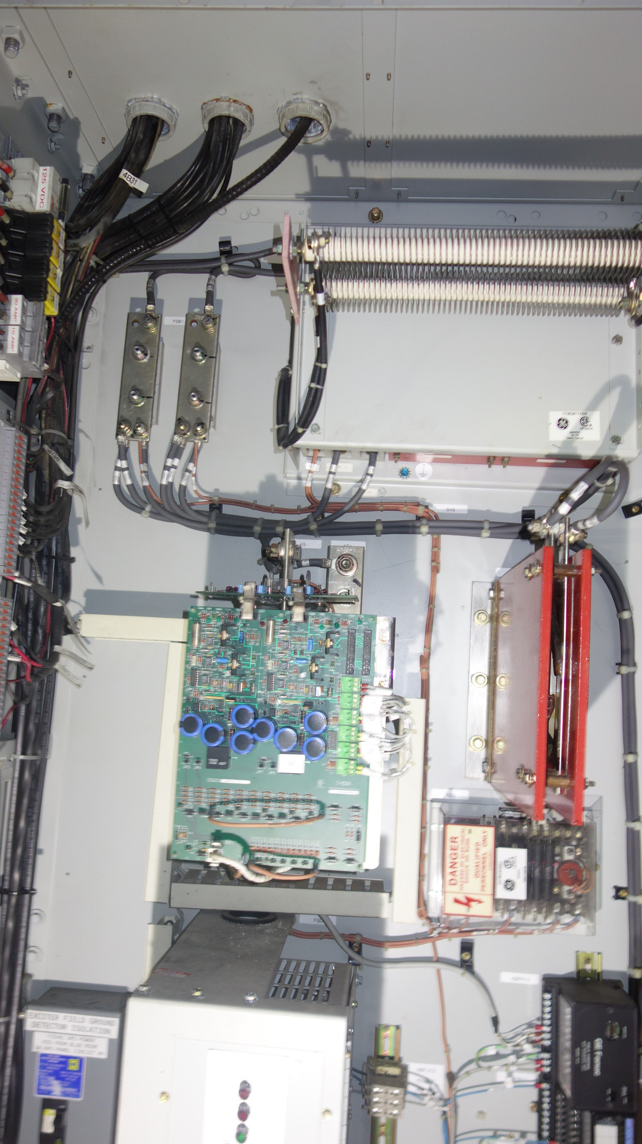 GE INDUSTRIAL EX2000 EXCITATION SYSTEM EXCITER